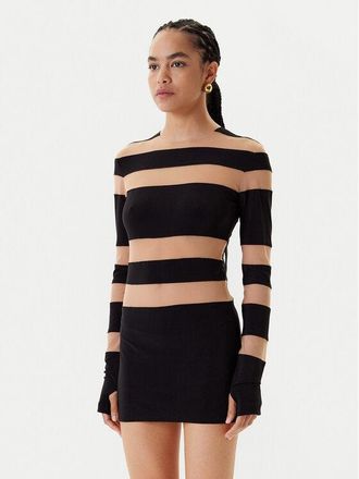 Norma Kamali Kleid für den Alltag KK3243PMB48239 Schwarz Slim Fit