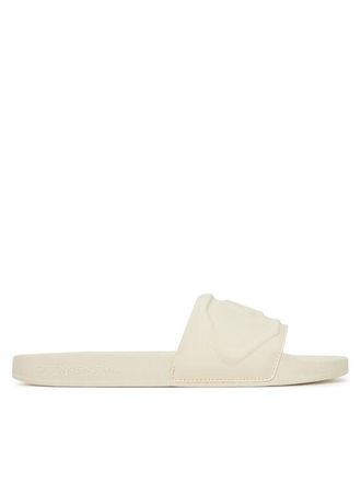 Calvin Klein Jeans Pantoletten Slide Pu Hf Mg YW0YW01879 &Eacute;cru