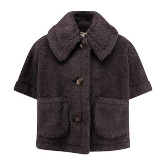 Max Mara Newterzo1 Coat - - Jackets - Damen - Braun - M/L