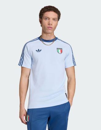 adidas adidas Performance - Italy Originals - T-shirt - Bleu a&eacute;rien