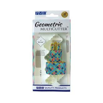 PME MultiCutter f&uuml;r Kuchendesign, geometrisch, S