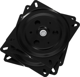 Hemobllo KICHOUSE 2 St&uuml;ck Schwerlast Metall Drehplatte mit Kugellager f&uuml;r Barhocker B&uuml;rostuhl Bootssitz M&ouml;bel Drehbarer Sitz mit Robuster Struktur und Langer L