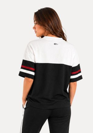 Smilodox T-Shirt Vetta Damen, Oversize Shirt, Streetwear, Baumwolle, Print Streetwear, Casual Wear, Baggy, Print, Sport & Freizeit