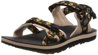 Jack Wolfskin Damen Outfresh Deluxe W Sandale, Night Blue All Over, 39.5 EU