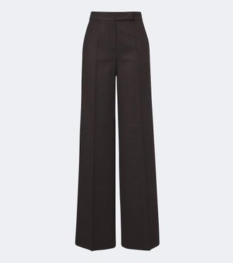 Max Mara Weite Hose aus Kamelhaar