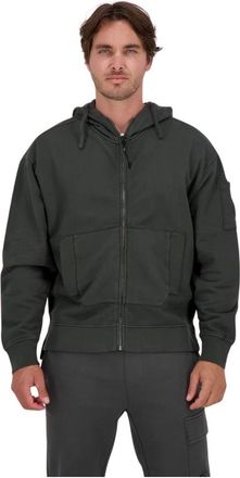 C.P. Company C.p. Company, Homme, Sweatshirts et sweats &agrave; capuche, Gris, Taille: L Goggle Hood Sweat Ss060 978