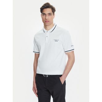 HUGO BOSS Poloshirt C-Parris 197 50543257 Wei&szlig; Regular Fit