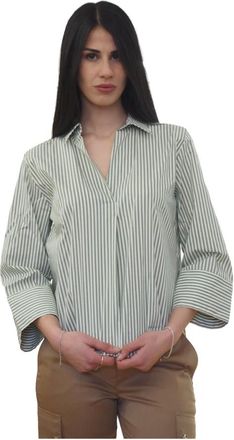 Emme Di Marella Emme DI Marella, Femme, Blouses et Chemises, Multicolore, Taille: 36 FR Blouse ray&eacute;e