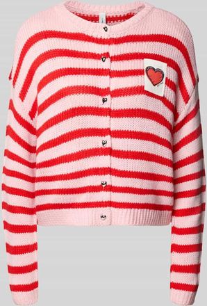 Only Strickjacke mit Herzpatch