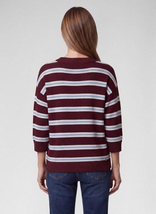 Rabe 3/4 Arm-Pullover in Streifen-Optik