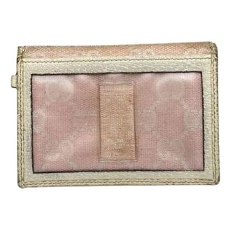 Gucci Pre-owned Horsebit 1955 Card Holder - - Pre-owned - Damen - Rosa - ONE SIZE