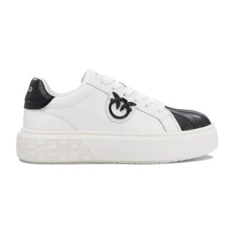 Pinko Wei&szlig;e Sneakers Stilvolles Slip-On-Design - - Shoes - Damen - Wei&szlig; - 36 EU