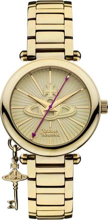 Vivienne Westwood Uhr - Quarzuhr Kensington II - Gr. unisize - in Gold - f&uuml;r Damen