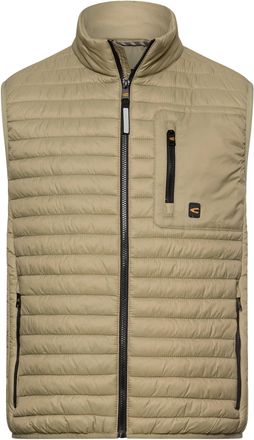 Camel Active Herren Weste mit wasserabweisender Funktion Khaki, menswear-XL