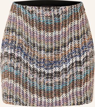 Missoni Tweed-Rock Mit Pailletten Und Glitzergarn blau
