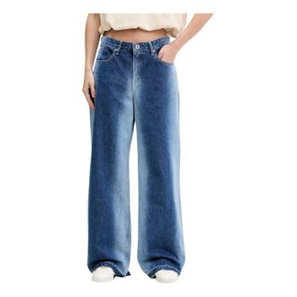 Karl Lagerfeld Femme, Jeans, Bleu, Taille: W26 L32 Jean large