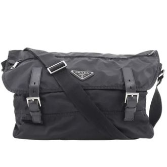 Prada Pre-owned Nylon sacs-prada - Femme - Pre-owned - Noir - Taille: ONE Size
