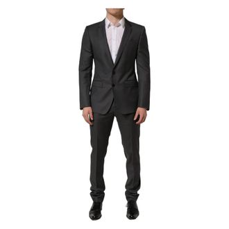 Dolce & Gabbana Martini Slim Fit 2Teiler Anzug - - Suits - Herren - Grau - M
