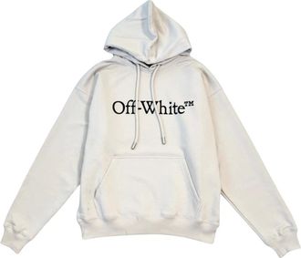 Off-white Homme, Sweatshirts et sweats &agrave; capuche, Blanc, Taille: XL Logo Sweat &agrave; capuche