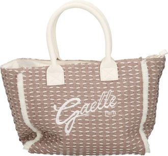 Ga&euml;lle Paris Femme, Sacs, Beige, Taille: ONE Size Gaelle Shopper Bag