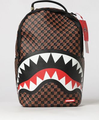 Sprayground Sac &agrave; dos Sharks In Paris Pyramid avec motif &agrave; carreaux