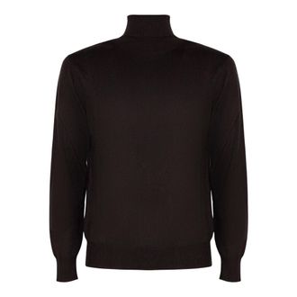 KANGRA Pull &agrave; col roul&eacute; - Homme - Pulls - Brun - Taille: XL