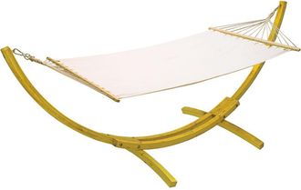 Dema Dema - Support hamac HG320 - forme navire - avec Hamac &eacute;cru