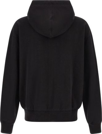 Dolce & Gabbana Embroidered Crest Logo Hoodie - Black