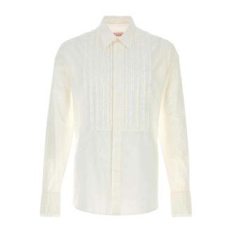 Valentino Garavani Cotton Shirt - - Shirts - Herren - Wei&szlig; - XL