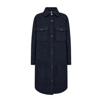 Soyaconcept Damen, M&auml;ntel, Blau, SGr&ouml;&szlig;e