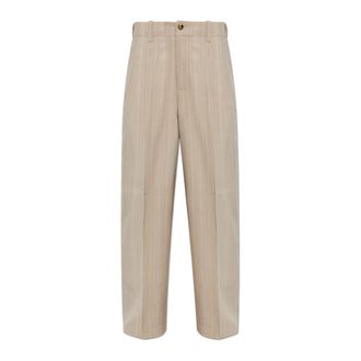 Golden Goose Pinstripe Hosen - - Trousers - Herren - Beige - M