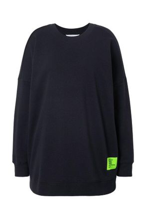 STUDIO UNTOLD Sweatshirt Sweatshirt oversized Statement Patch Langarm