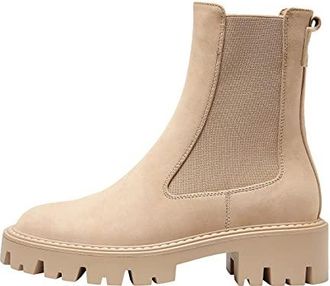 Only Femme Onlbetty-1 Noos Bottes En Nubuck Chaussures-lifestyle, Camel, 38 EU