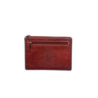 Loewe Porte-cartes vintage Madrid Pre-owned - Femme - Pre-owned - Rouge - Taille: ONE Size