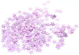 NUOBESTY 2000 St&uuml;ck Pentagramm Konfetti Glitzer Dekoration f&uuml;r Party Geburtstag Hochzeit Tischdeko M&auml;dchen Silvester Deko