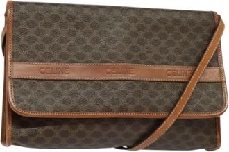 Celine Pre-owned Cuir sacs-celine - Femme - Pre-owned - Brun - Taille: ONE Size
