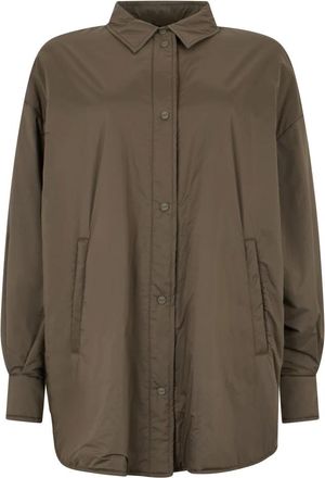 Herno Femme, Blouses et Chemises, Brun, Taille: 36 FR Manteaux