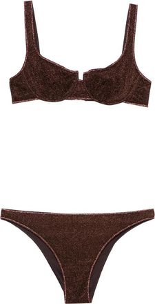 Os&eacute;ree Femme, Maillots de bain, Brun, Taille: 38 FR Lumi&egrave;re Choco