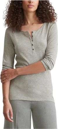 Marc O'Polo Damen, Oberteile, Grau, LGr&ouml;&szlig;e