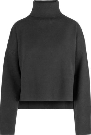 Bomboogie Femme, Pulls, Noir, Taille: 44 FR Cotton Turtleneck