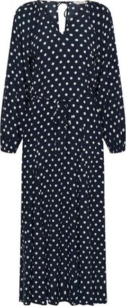 Part Two After Midnight Dot Maxi Kleid - - Dresses - Damen - Blau - M