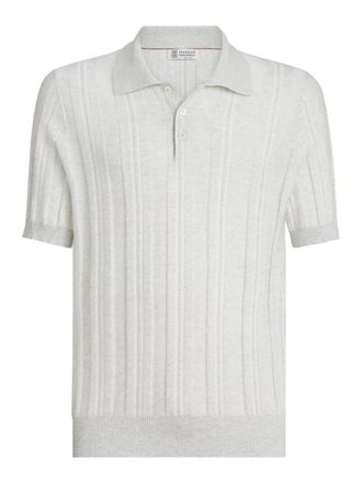 Brunello Cucinelli Poloshirt - Grau