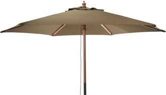 Progarden Parasol de jardin en bois, &oslash; 250 cm