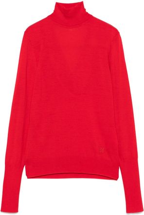 Givenchy Rückenfreier Pullover - Rot
