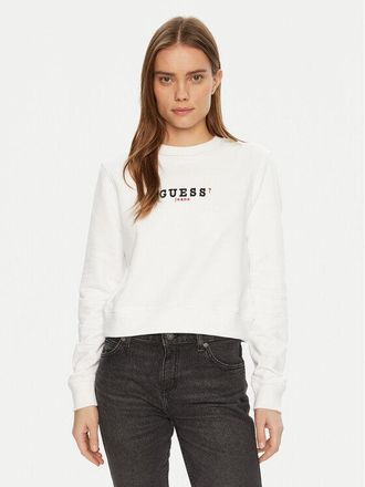 Guess Sweatshirt W5RQ28 K68I4 Wei&szlig; Regular Fit