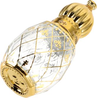 PartyKindom Parfümflasche Leer Im Arabischen Stil Glasaromaflasche Zum Befüllen Praktisch Für Reisen Und Aromatherapie