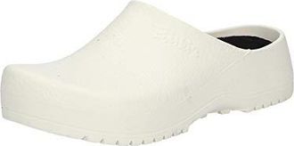 Birkenstock Super Birki Fusion Sabots de jardin unisexes, blanc, 8 femmes