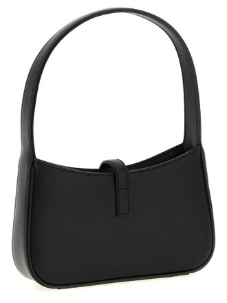 Saint Laurent Calfskin Leather Shoulder Bag - Black