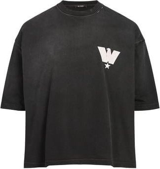 Willy Chavarria T-shirt ample &agrave; imprim&eacute; en coton