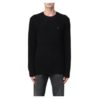 Polo Ralph Lauren Homme, Pulls, Noir, Taille: 2XL Pull &Eacute;l&eacute;gant avec Col Montant